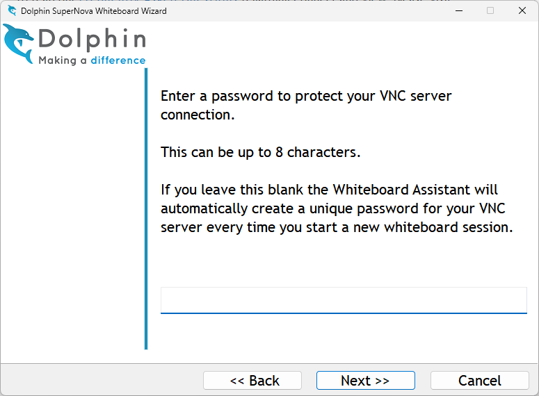 Connect & View: How to set a permanent Whiteboard password